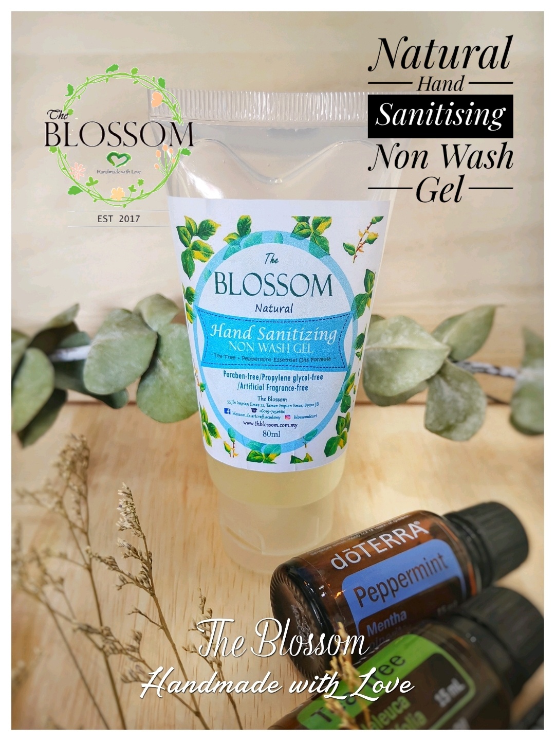 Natural Sanitizer Spray - The Blossom
