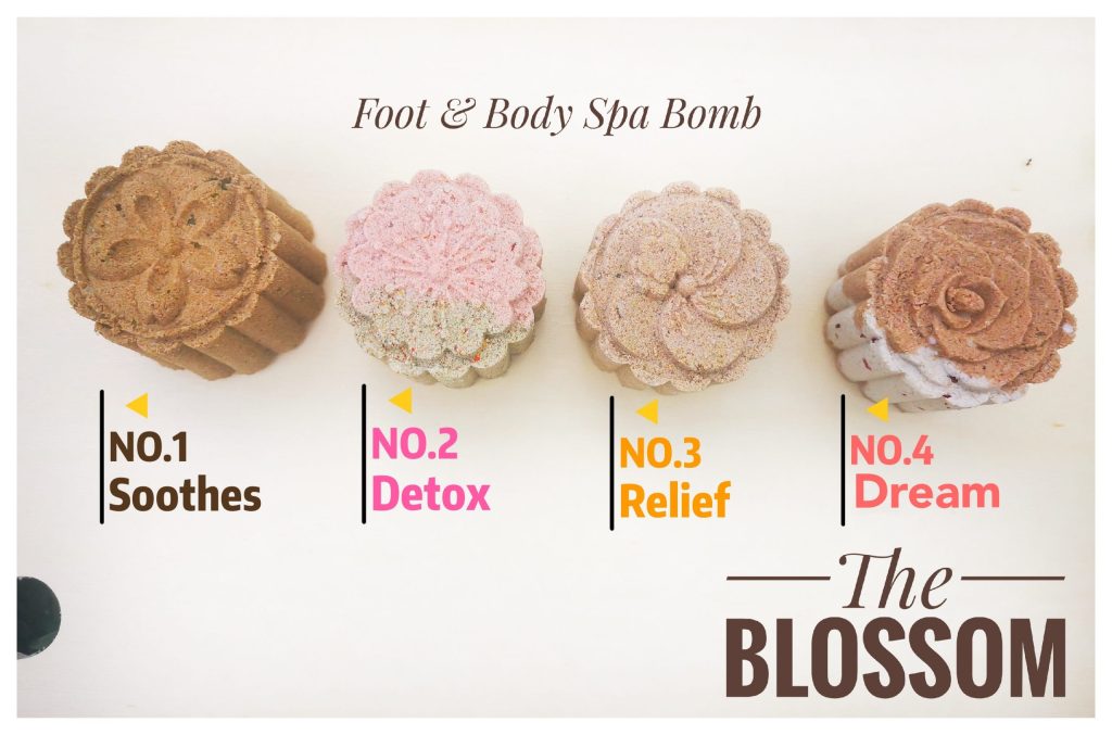 Foot and Body Soak Spa Bomb - The Blossom