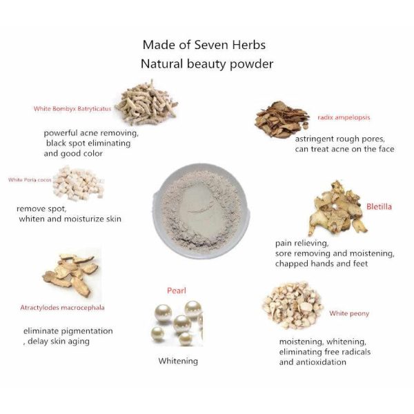 Seven White Powder (The Whitening Herbs) - The Blossom