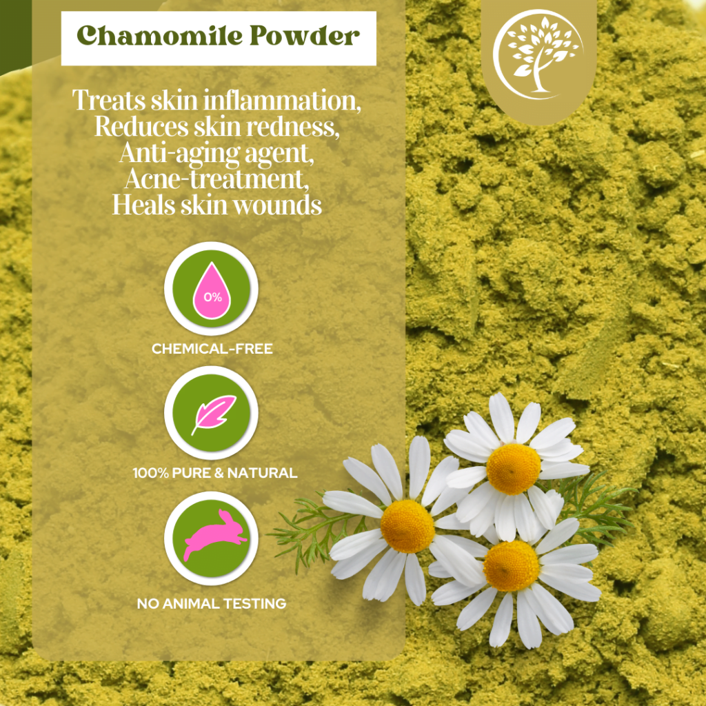 Chamomile Powder (Natural/ Pure) - The Blossom